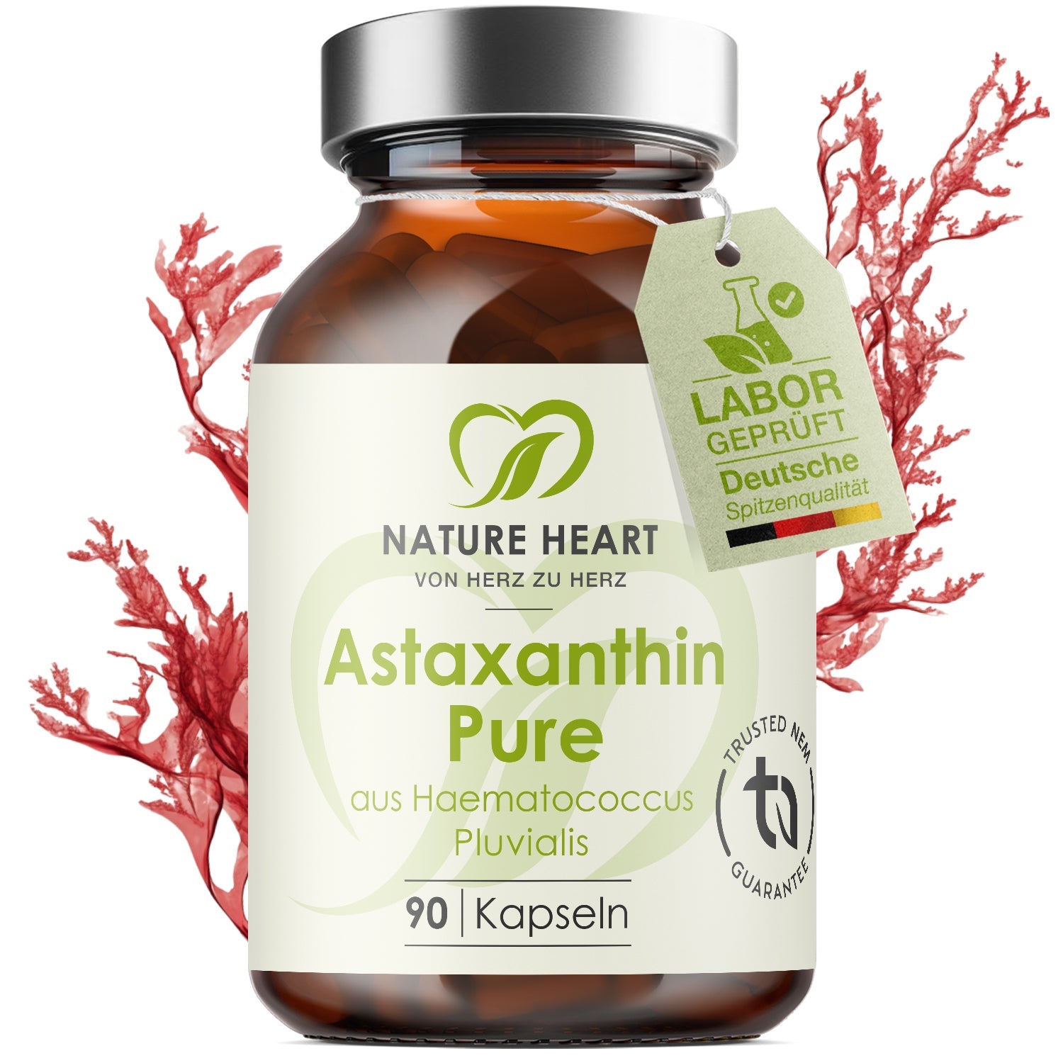 Astaxanthin Kapseln | Natürliches Antioxidans – Nature Heart